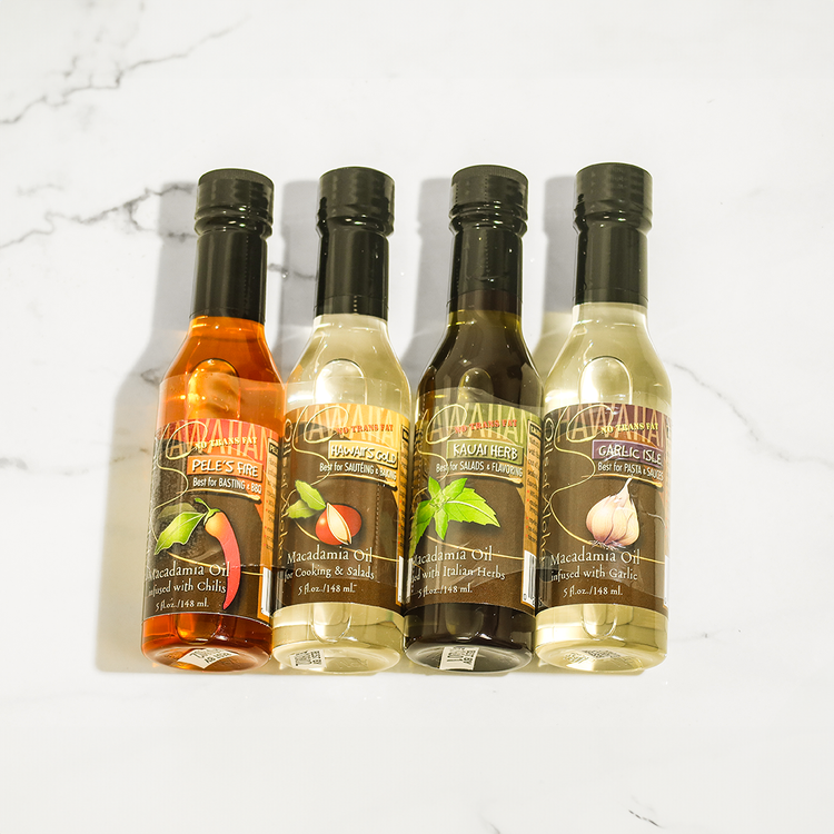 Macadamia Cooking Oils — Oils of Aloha