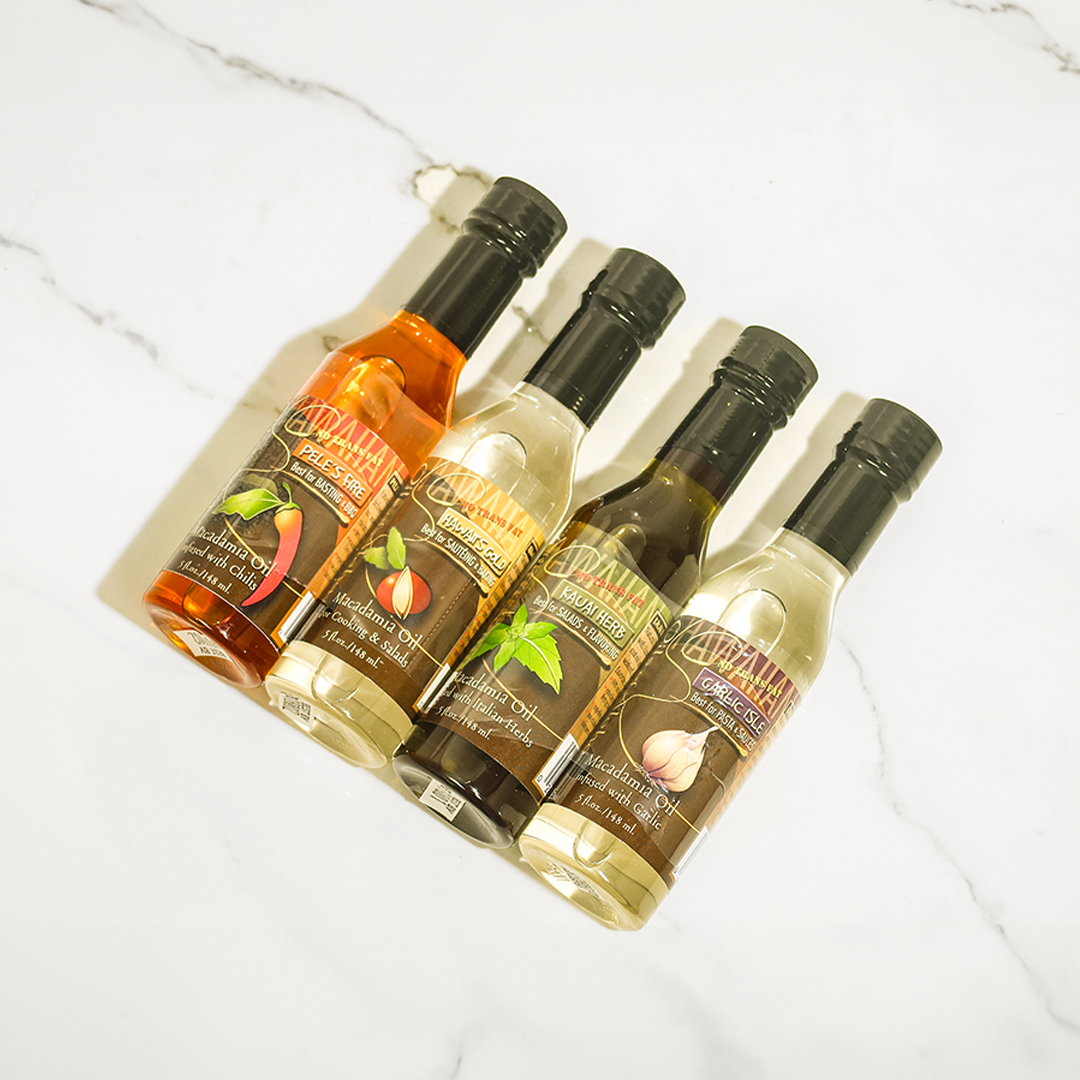 Macadamia Cooking Oils — Oils of Aloha