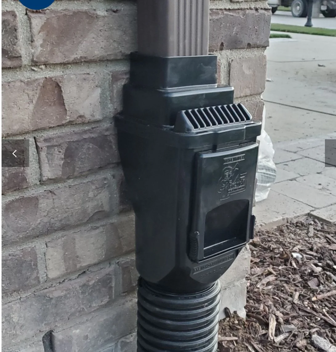 Custom Downspout Extensions in Oklahoma | OK Custom Drainage Solutions ...