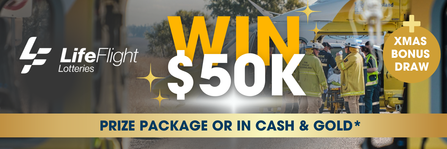 LifeFlight Lotteries | WIN a $50K Life Changing Prize Package!