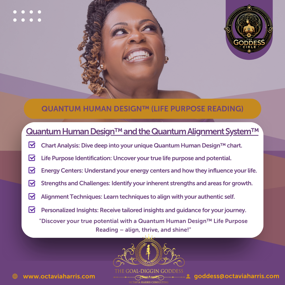 Quantum Human Design™ (Life Purpose Reading) — The Goddess Circle