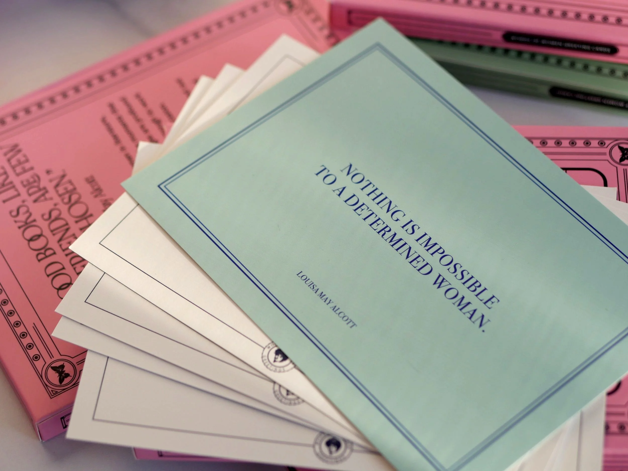 Words of Women Greeting Cards