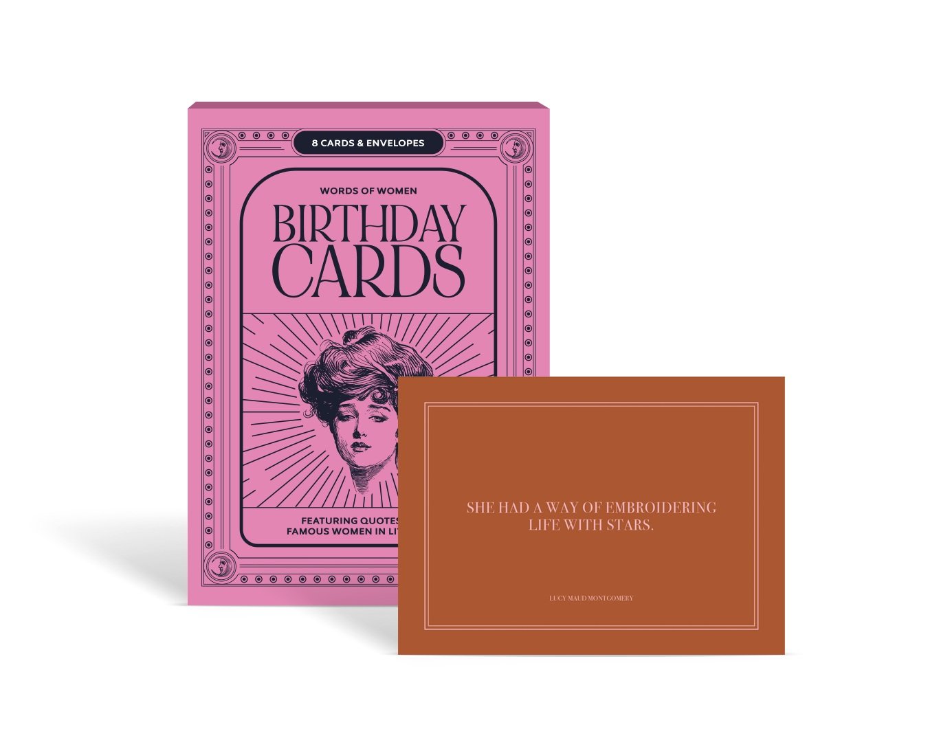 Words of Women Greeting Cards