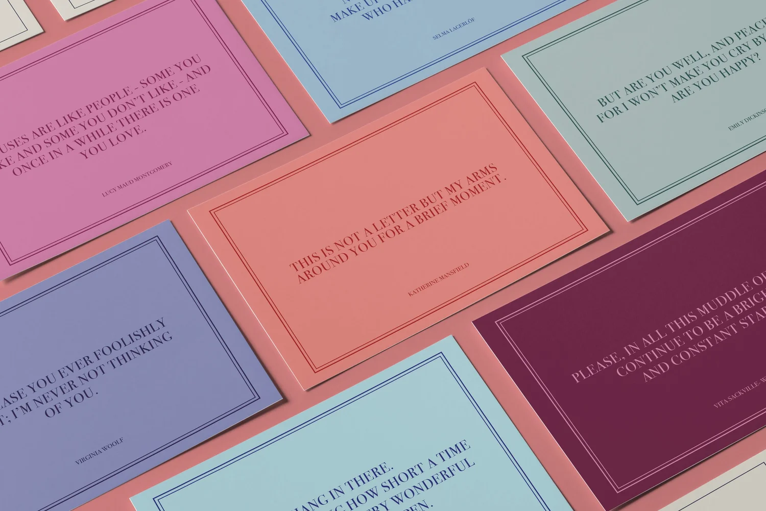 Words of Women Greeting Cards