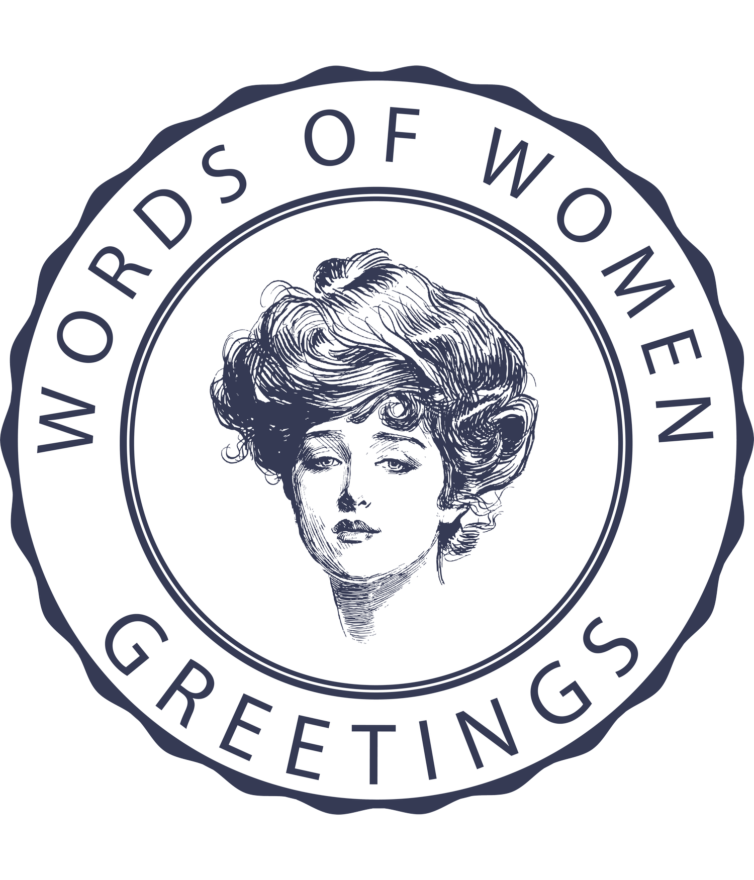 Words of Women Greeting Cards
