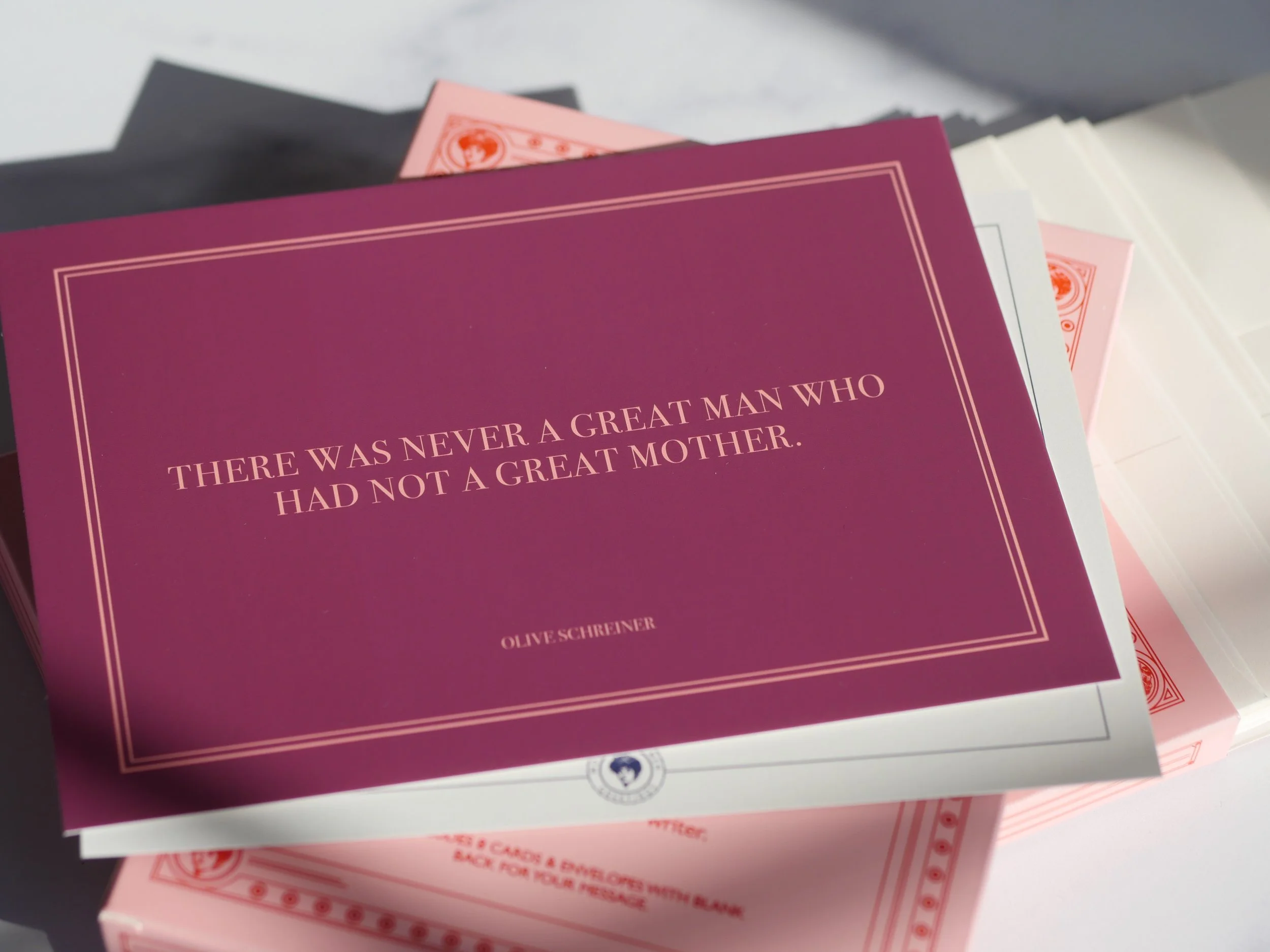Words of Women Greeting Cards