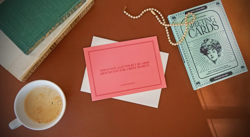 Words of Women Greeting Cards