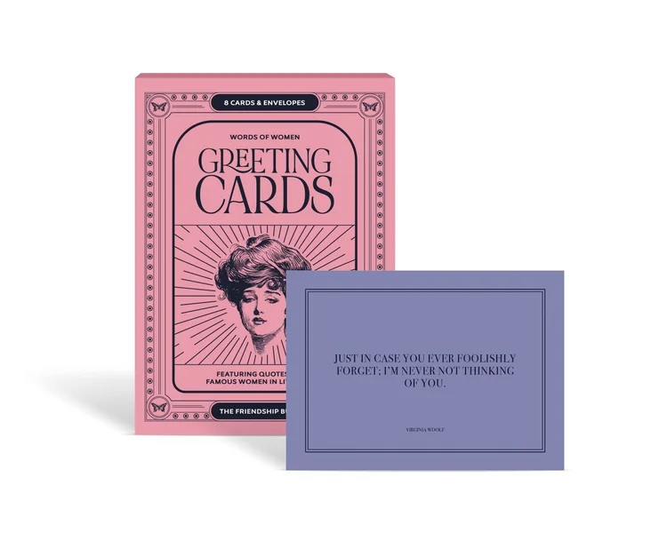 Words of Women Greeting Cards