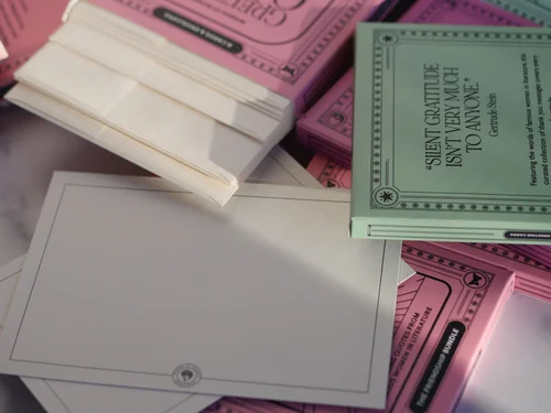 Words of Women Greeting Cards