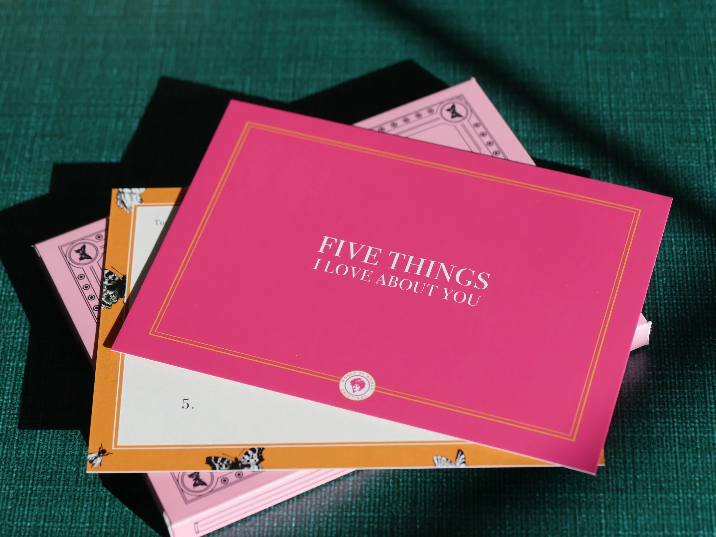 Words of Women Greeting Cards