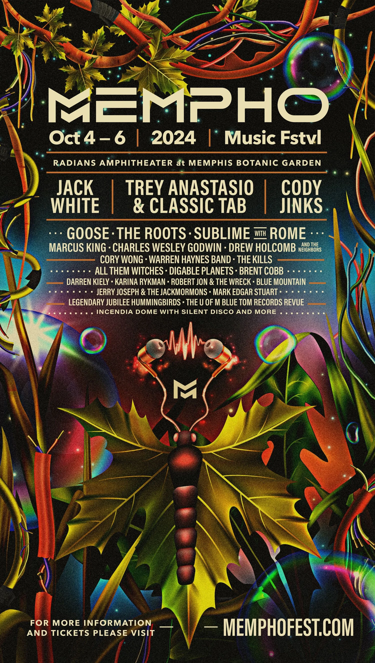 Past Lineups — Mempho Music Festival — Oct 9-11 2026