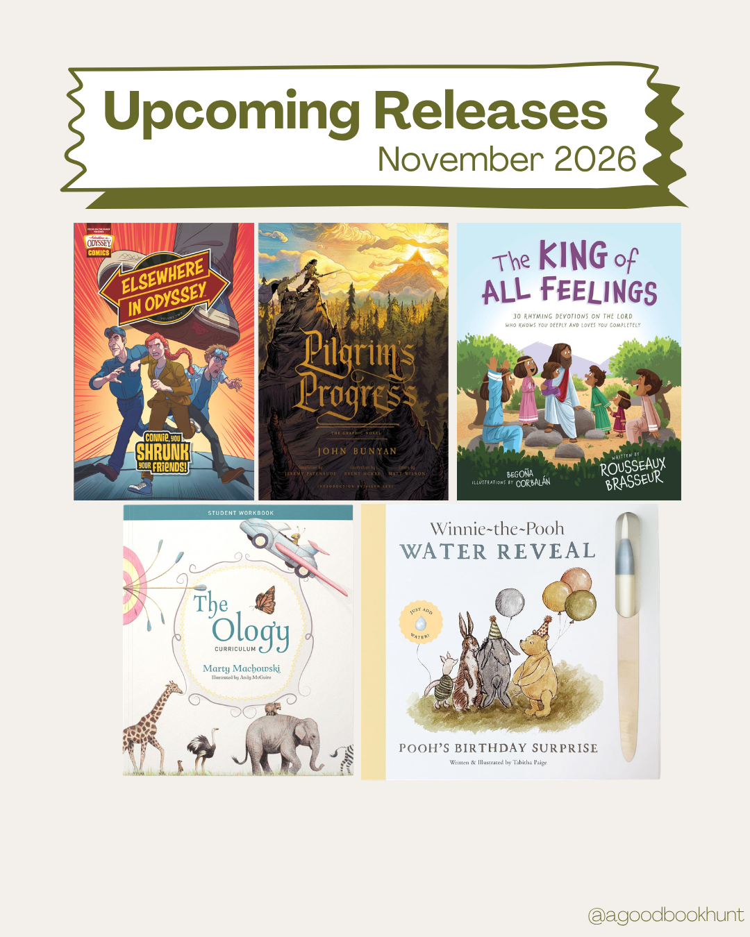 2026 Christian Children’s Book Releases — A Good Book Hunt