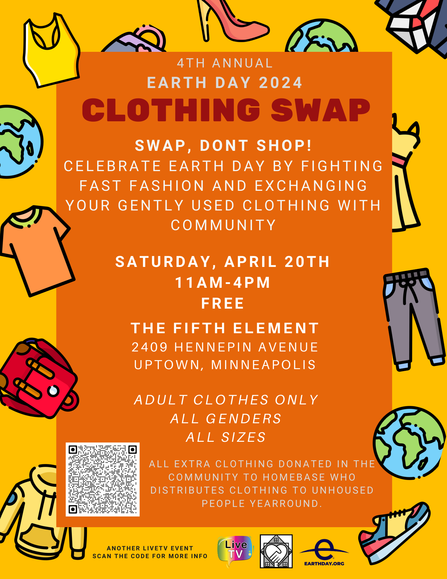 The Annual Earth Day Clothing Swap — MIXY EVENT & CONSULTING