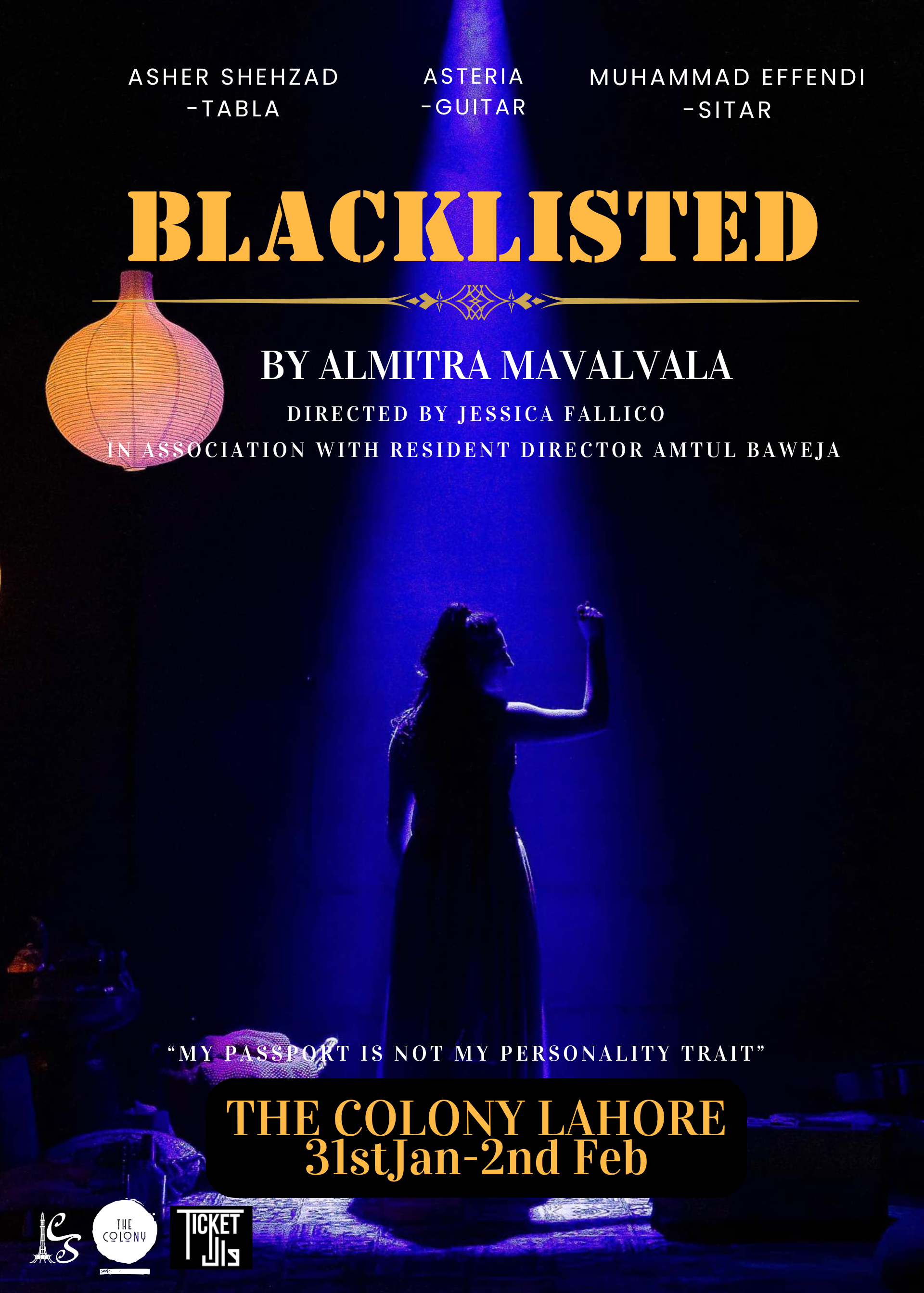 BLACKLISTED- A Musical Journey — ALMITRA MAVALVALA