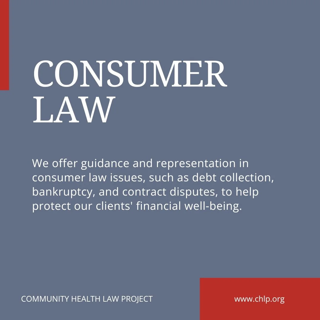 CHLP Mission — Community Health Law Project