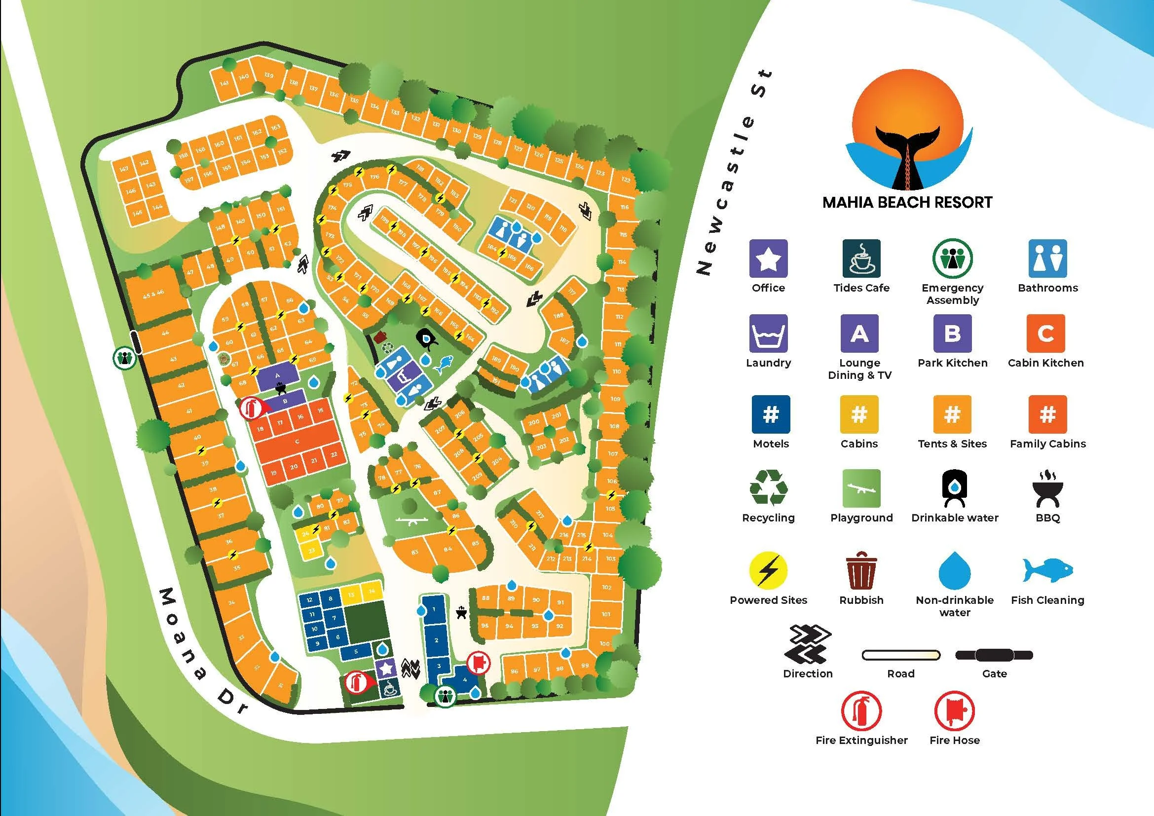 Resort Facilities — Mahia Beach Resort