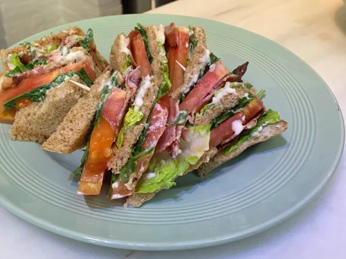 Bacon, Lettuce & Tomato Club Sandwich — Gary's Urban Larder