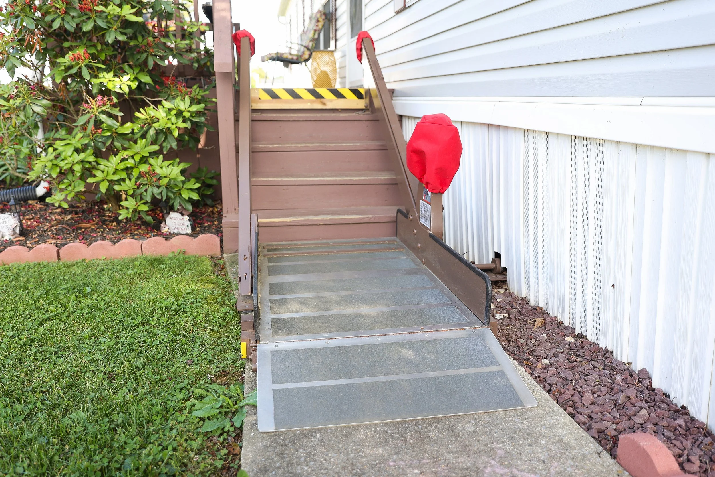 Outdoor Inclined Platform Lift — Butler Mobility Products - Lifts That Last