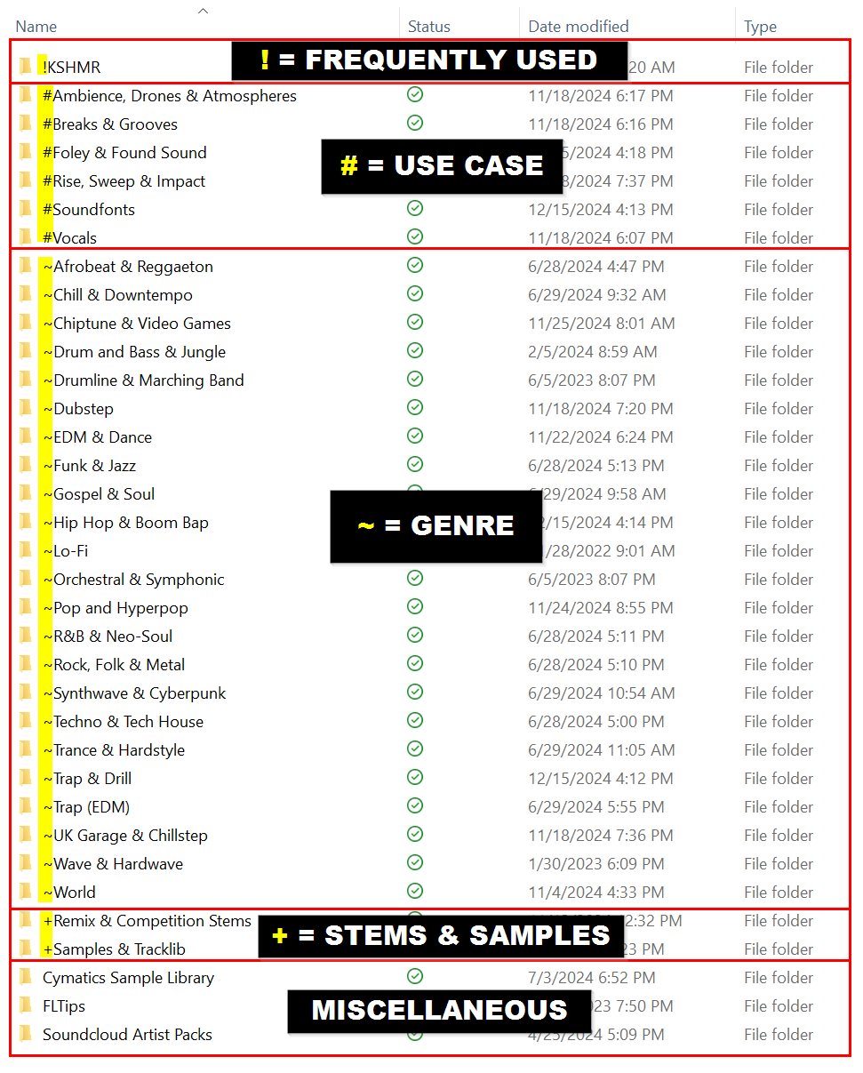 Organize Your Samples Efficiently — LETT Music Productions