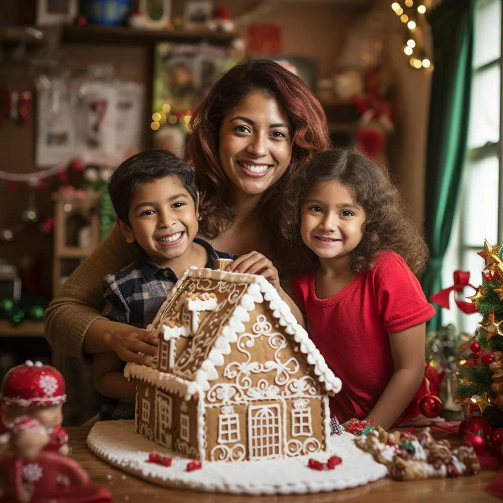 Host a Family Gingerbread House Party - Our Daily Lifestyles