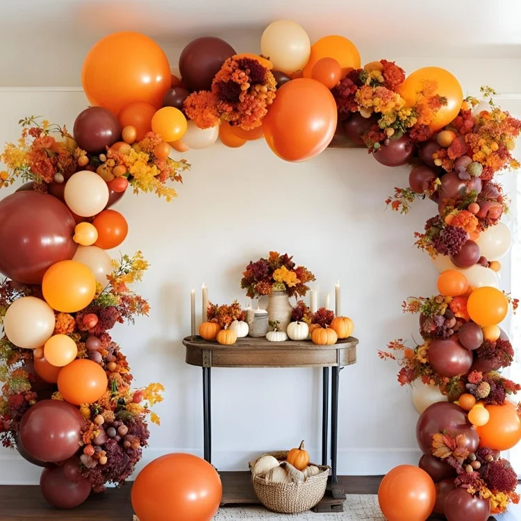 Transform Your Home with These Fall Balloon Arch Ideas - Our Daily ...