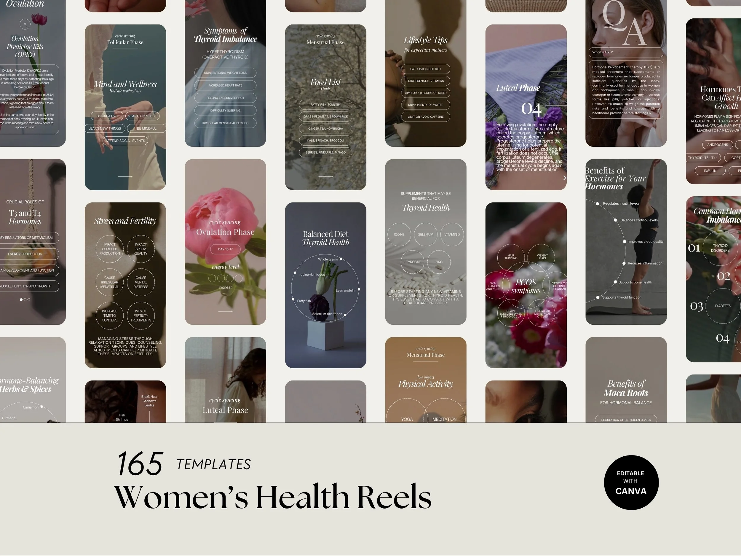 Cycle Syncing Instagram Template — Terraa Studio Design