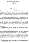Book Acknowledgement Examples: Crafting An Acknowledgement That People ...