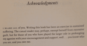 Book Acknowledgement Examples: Crafting An Acknowledgement That People ...