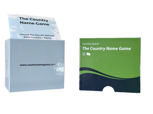 The Country Name Game - Fun Geography Card Game for Kids, Teens, and ...