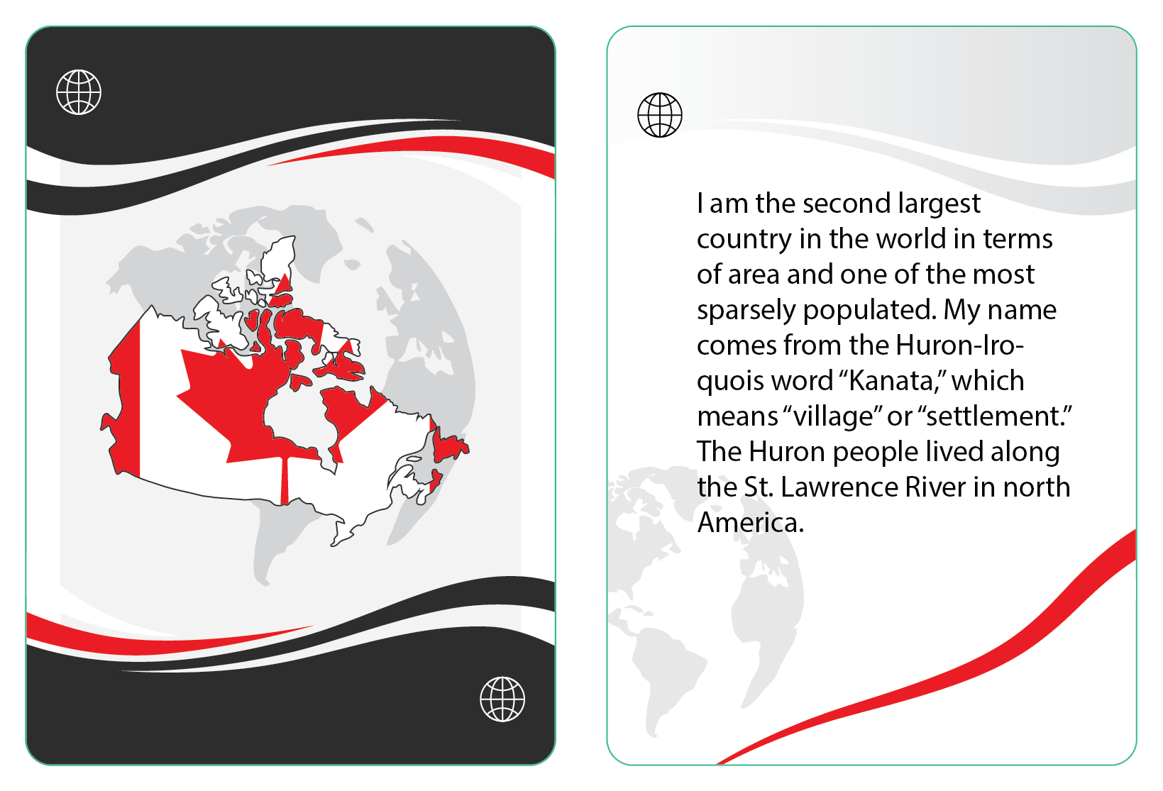 The Country Name Game - Fun Geography and history Card Game for all Ages!