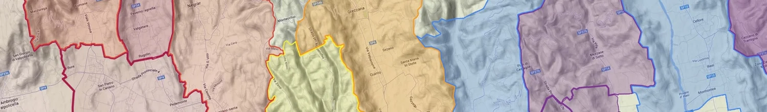 Wineries map — Terroir Amarone