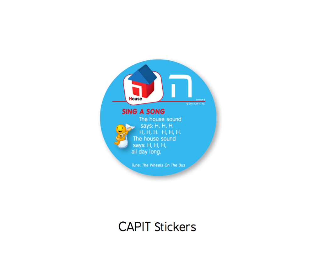 CAPIT Hebrew Sounds (Ages 3-5) - Class Pack — pl.capitlearning.com