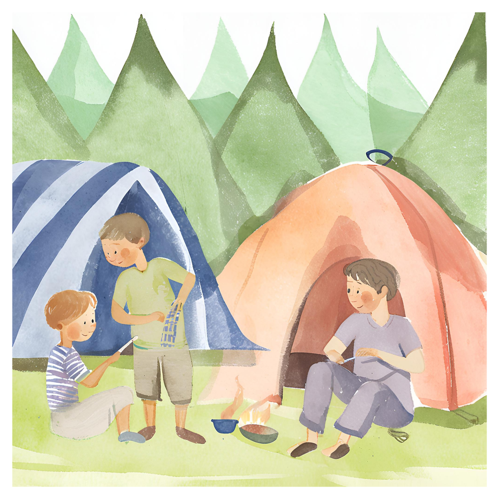 Best Children's Camping Picture Books — Books to Go Read