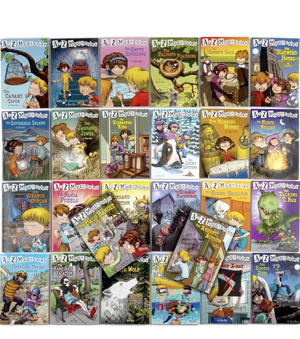 Complete A to Z Mysteries Book Series in Order — Books to Go Read