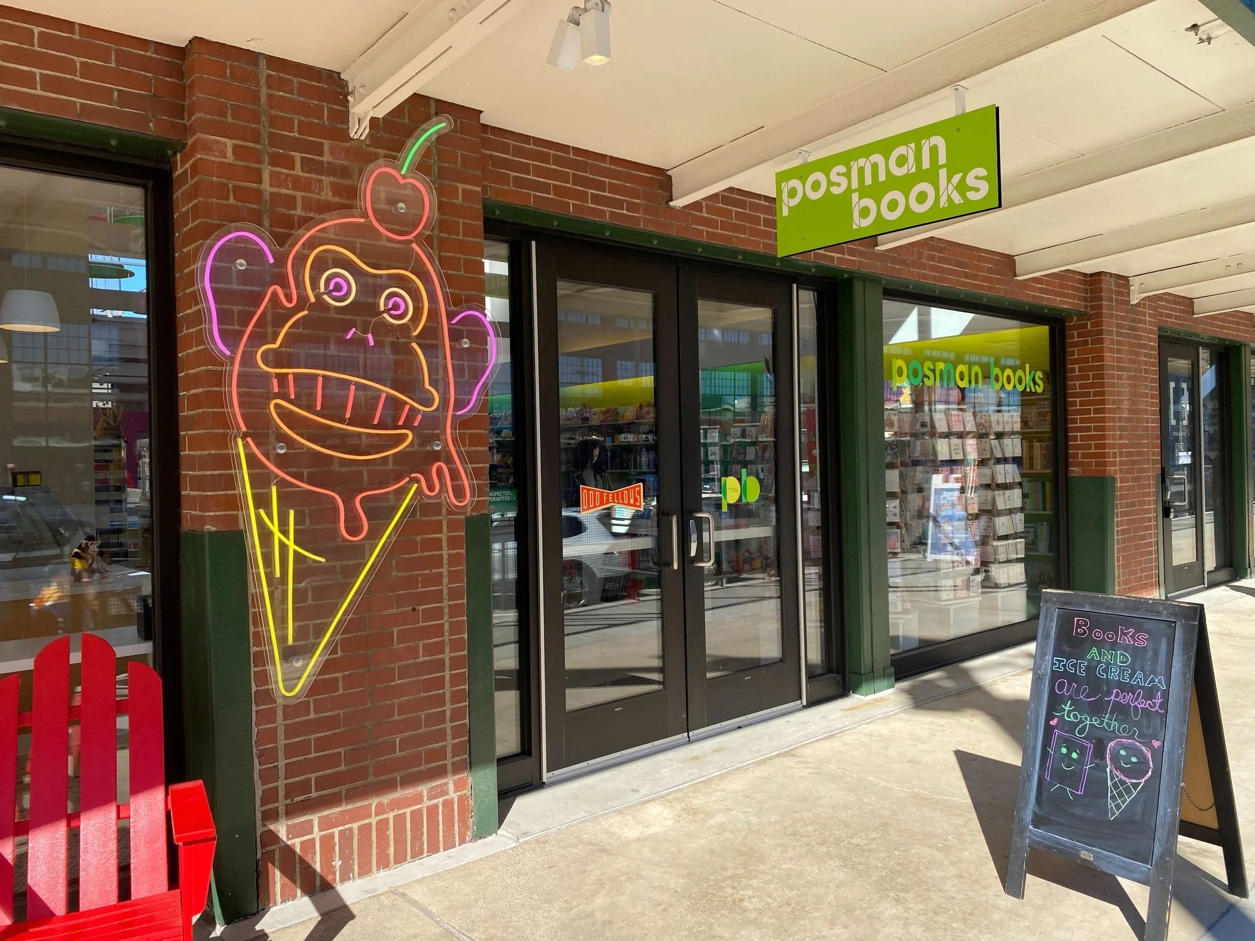 OddFellows x Posman Books Pittsburgh — OddFellows Ice Cream Co.