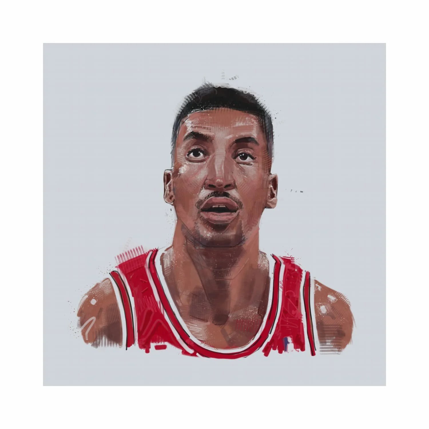 Scottie Pippen Print | Seb Antoniou