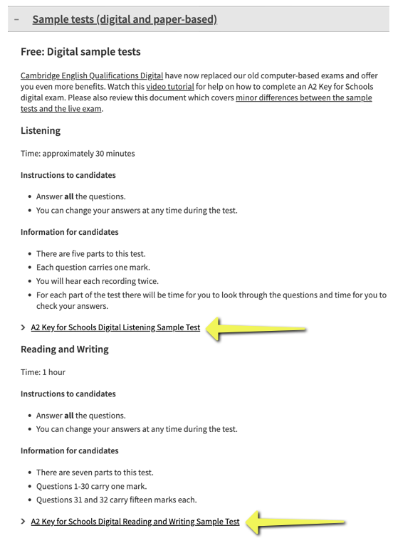 A2 Key for Schools Digital Exam Prep: Tips & Resources for Success ...