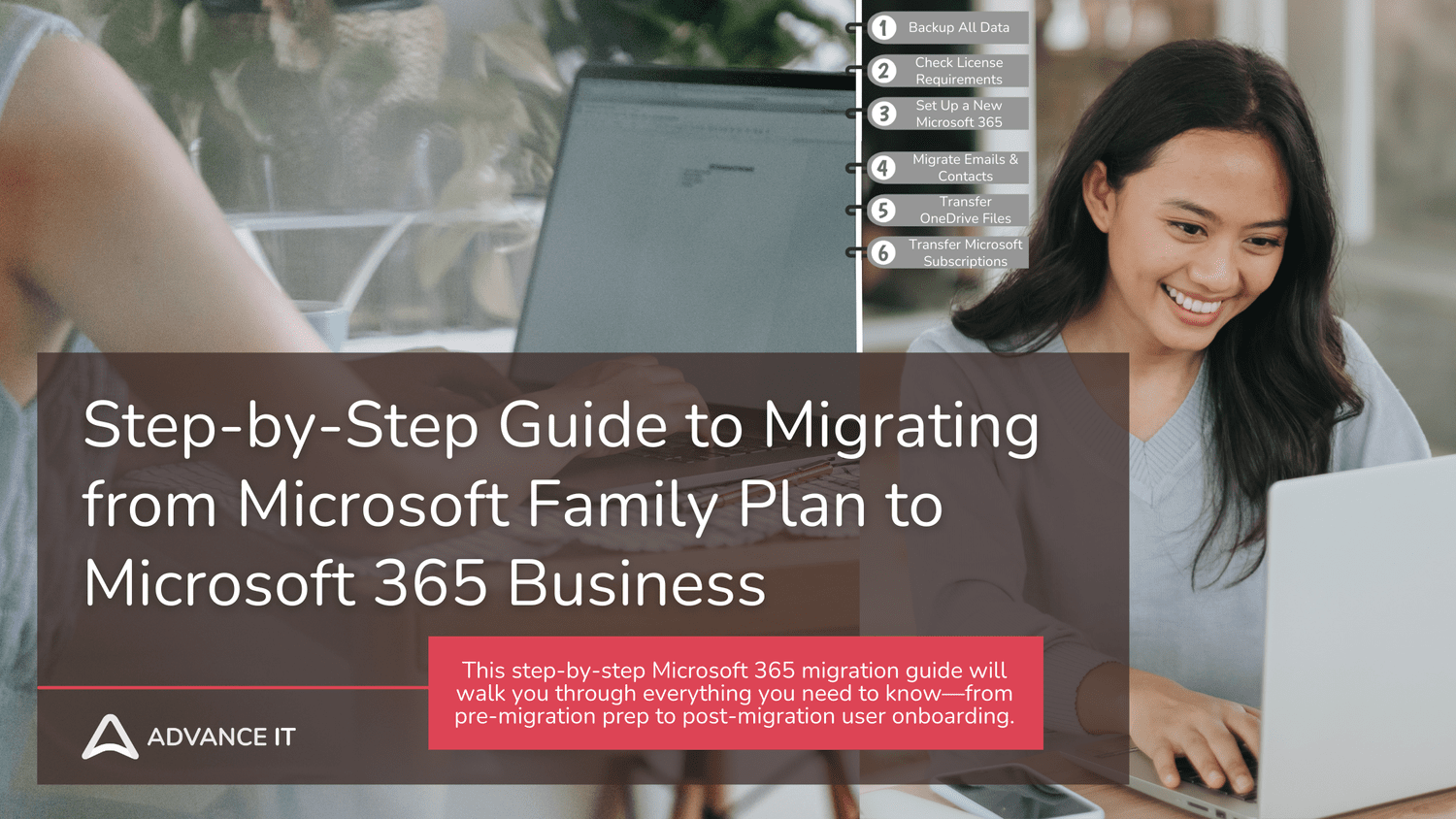 Step-by-Step Guide to Migrating from Microsoft Family Plan to Microsoft 365 Business — Advance IT