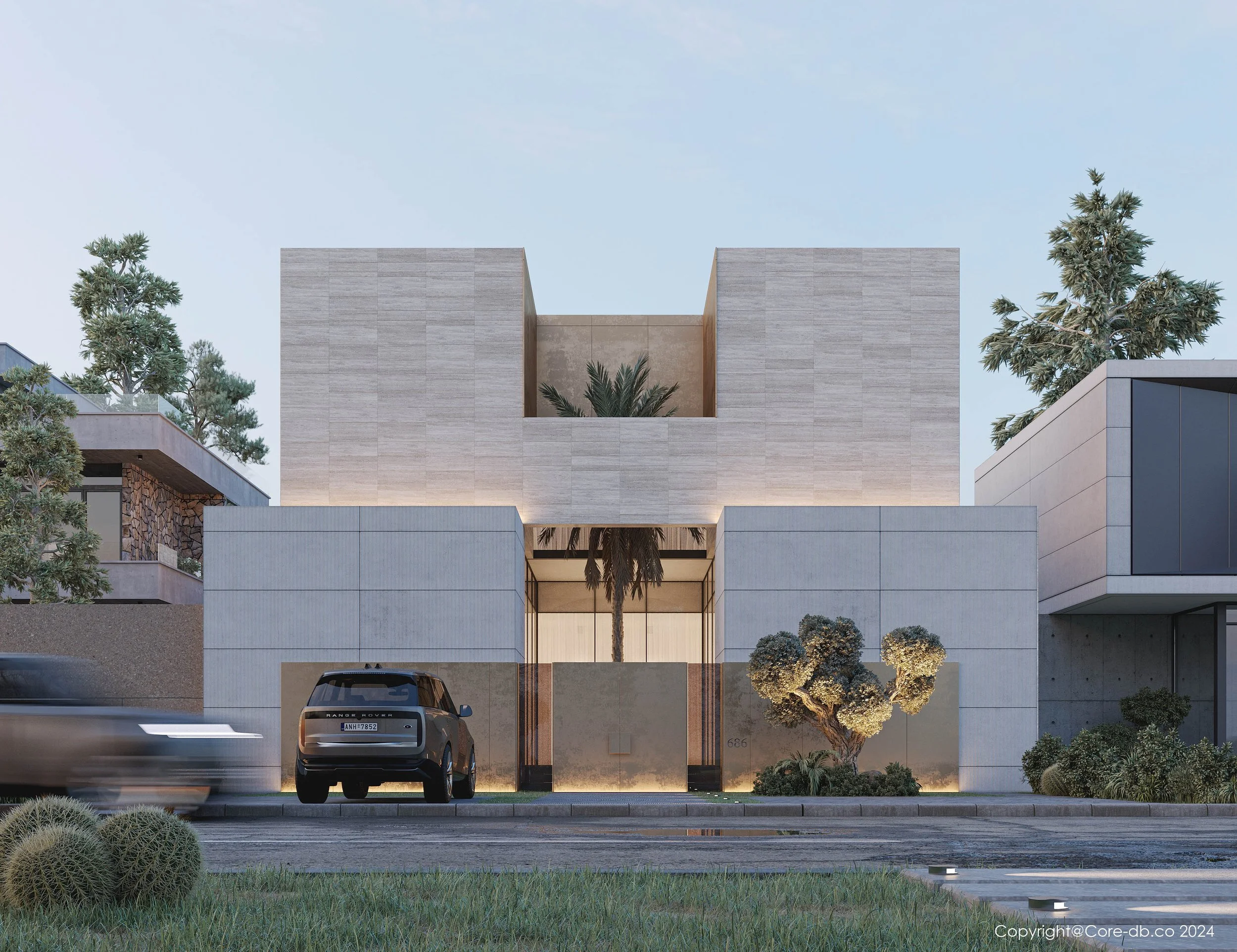Straight - Line House — Core-db