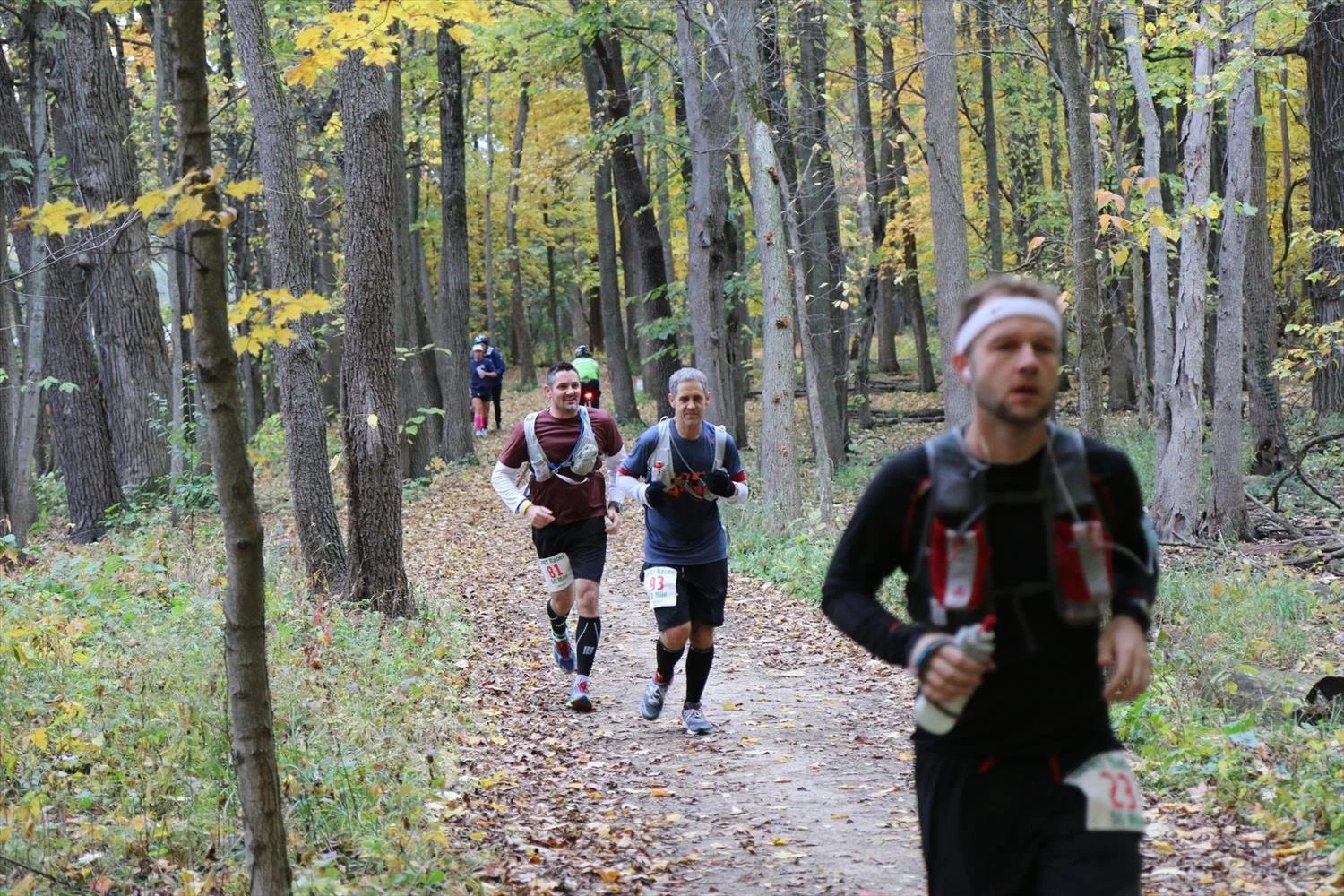 Aid stations — Des Plaines River Trail Races