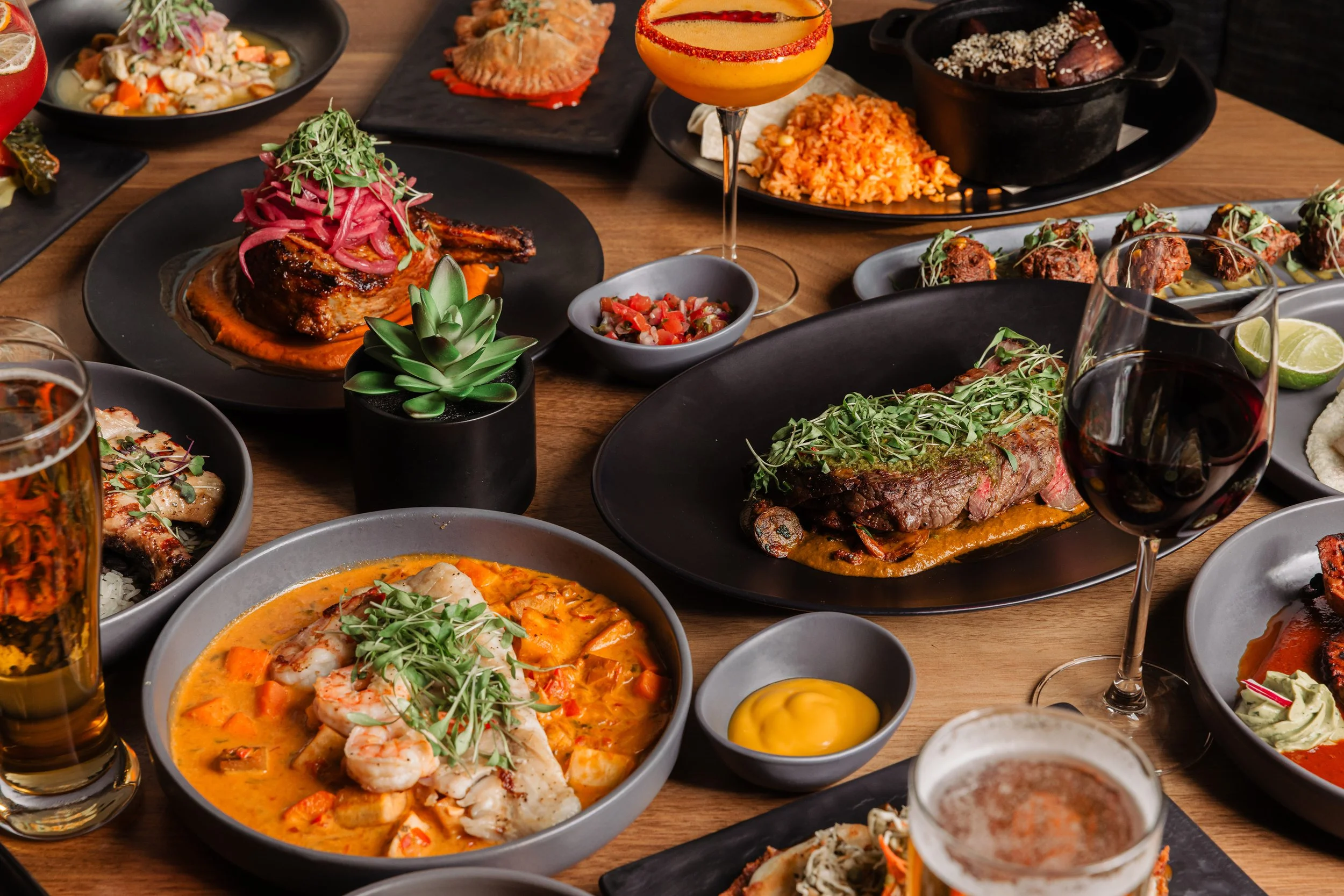 Dinner Menu — Ñ Enye Latin Table