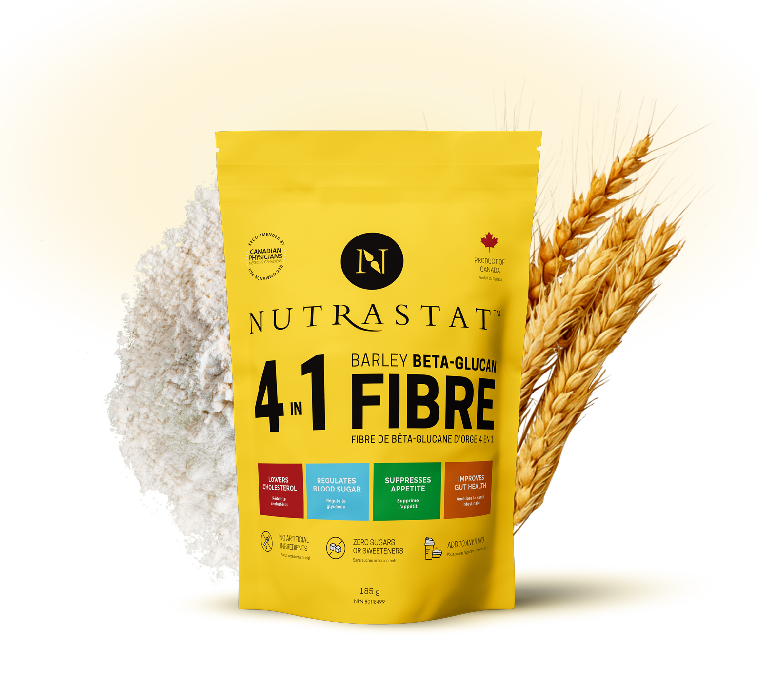 NutraStat barley beta-glucan for gut health — NutraStat Fibre