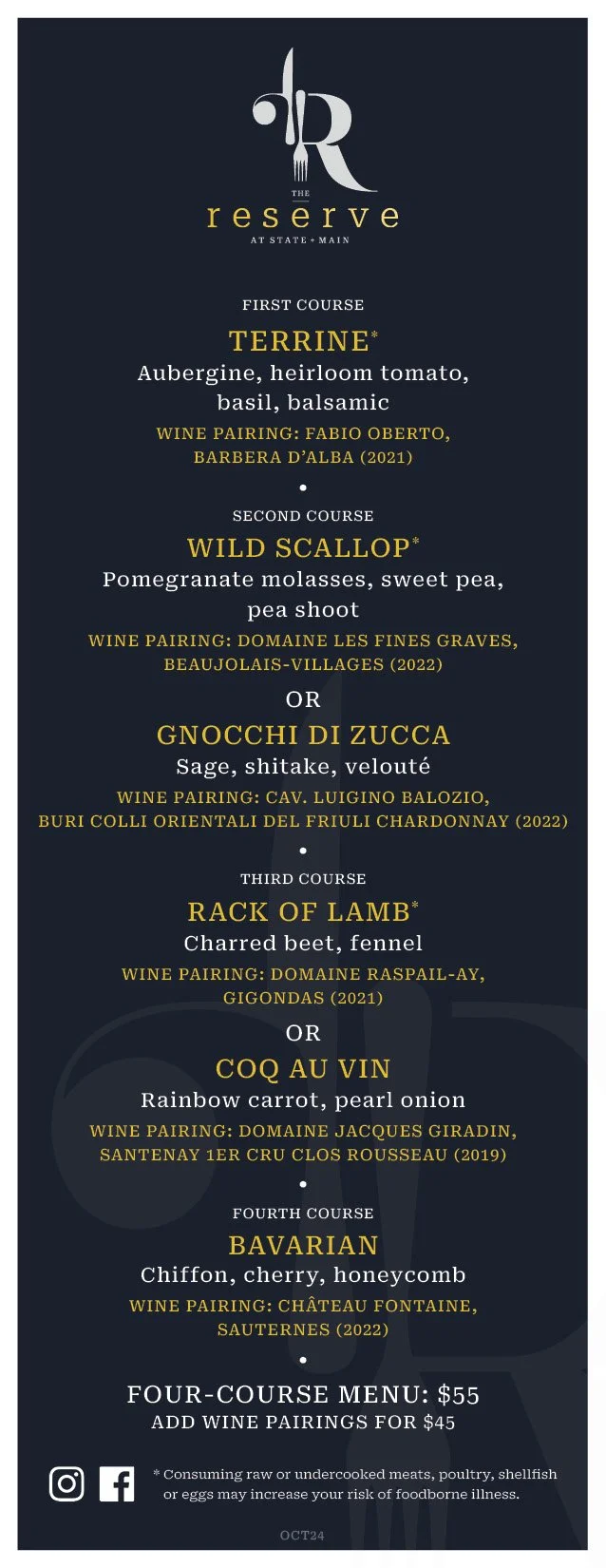 General 1 — The Reserve at State & Main