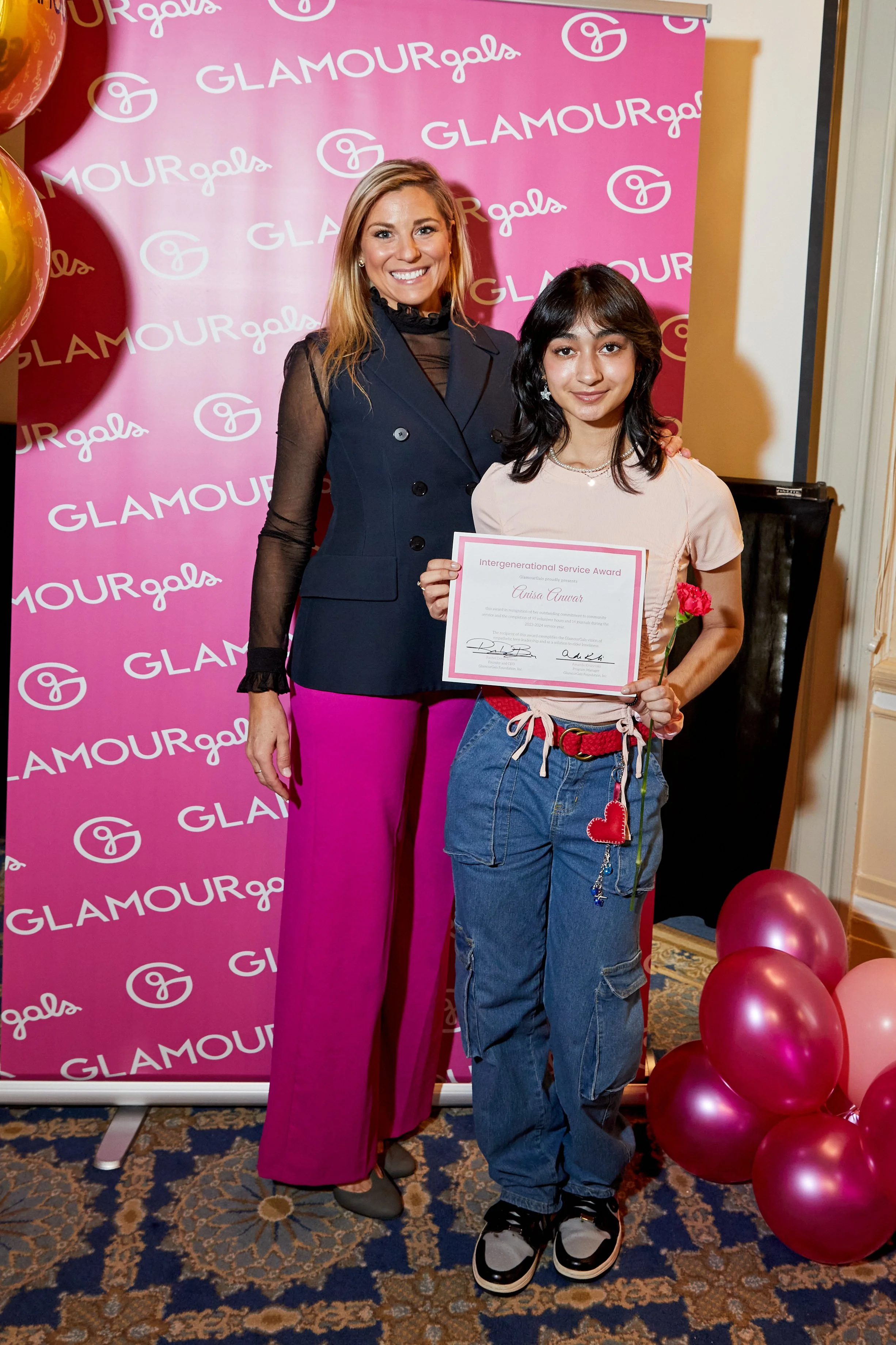 Intergenerational Service Award — GlamourGals Foundation Inc.
