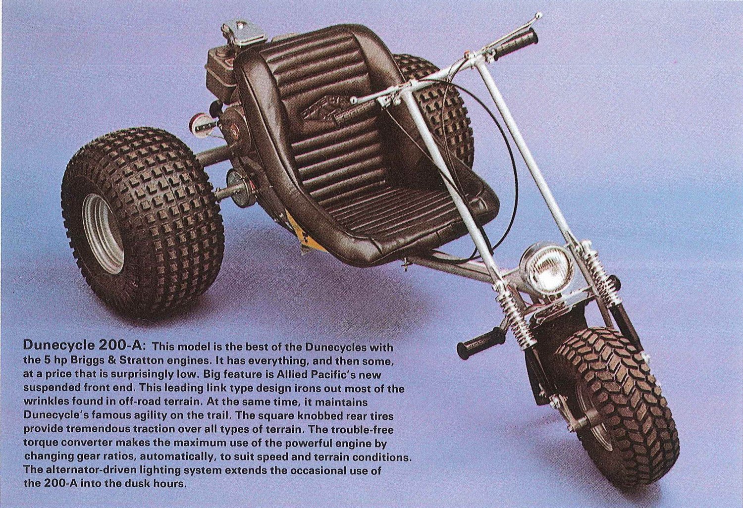 Dunecycle — THREEWHEELERMANUALS.COM