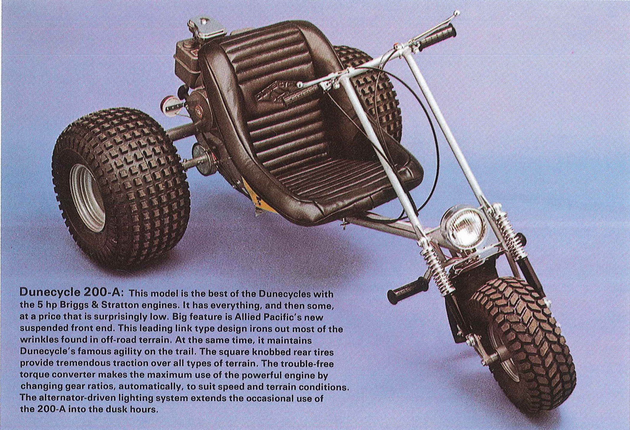 Dunecycle — THREEWHEELERMANUALS.COM