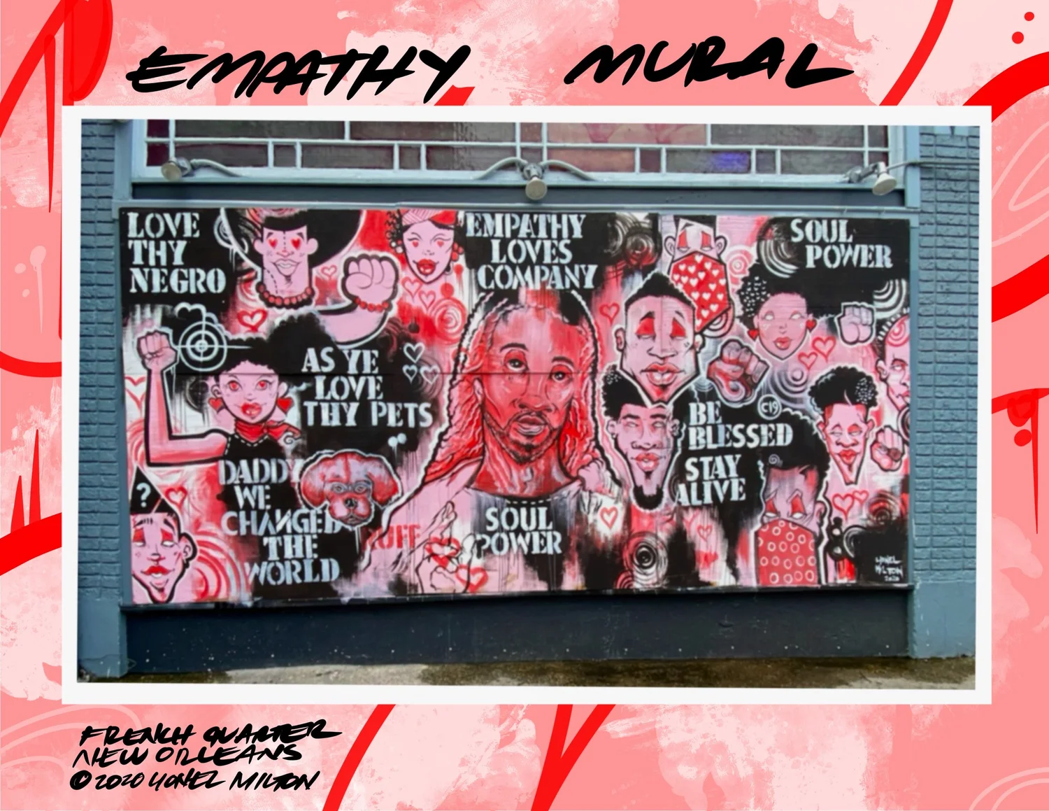 EMPATHY MURAL — Lionel Milton