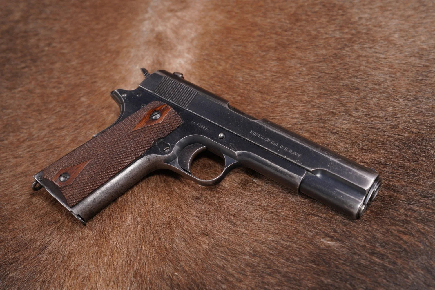 WWI Colt Model of 1911 U.S. Navy — .45 ACP 5” Semi-Automatic Pistol ...