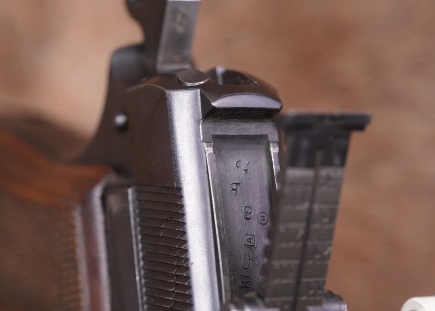 WWII FN Browning WaA613 Tangent Hi Power 9mm Slotted Pistol 1940 — Mt ...