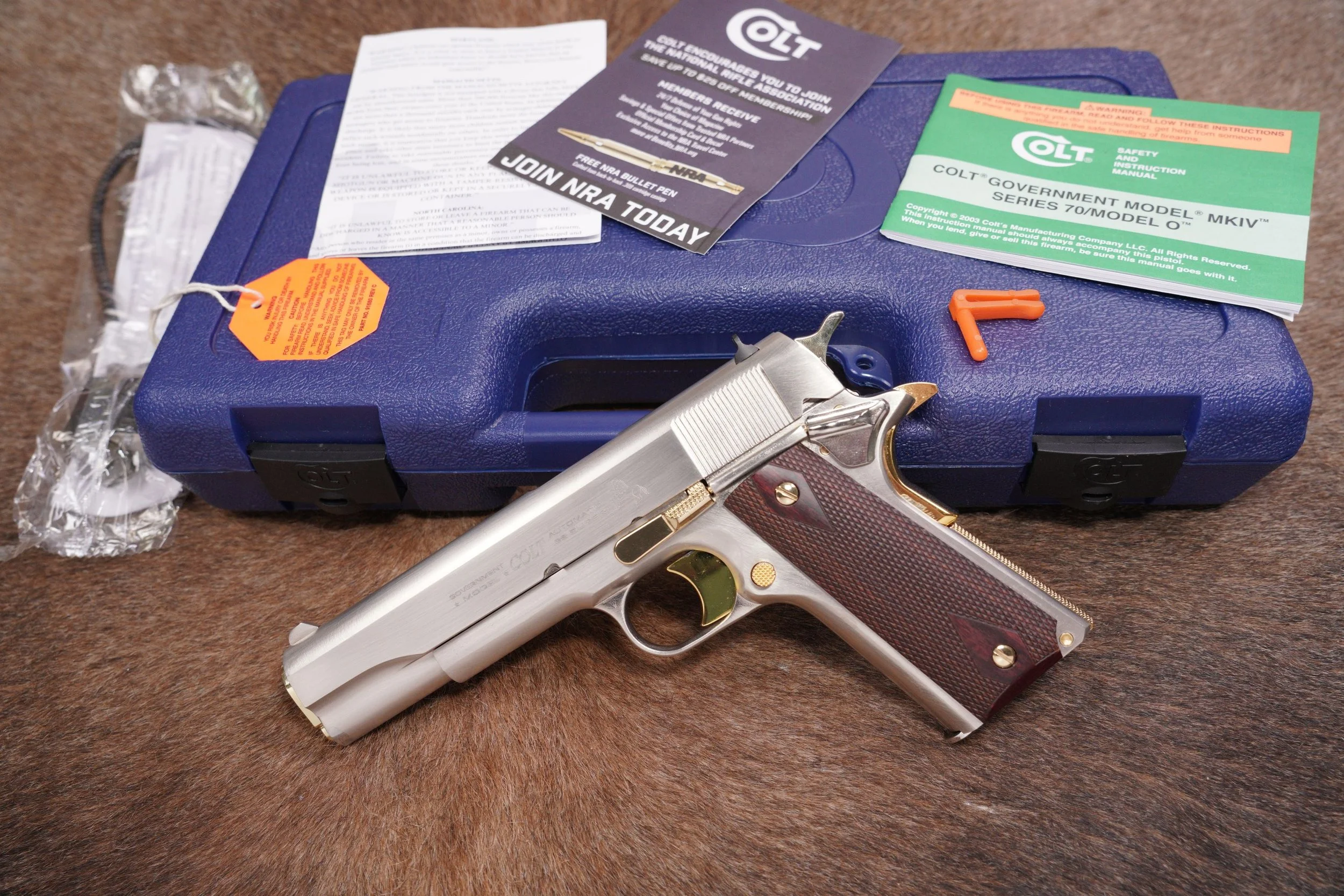 Custom Colt Government Model Series 70 .38 Super 5 Inch 1911 CA PPT ...
